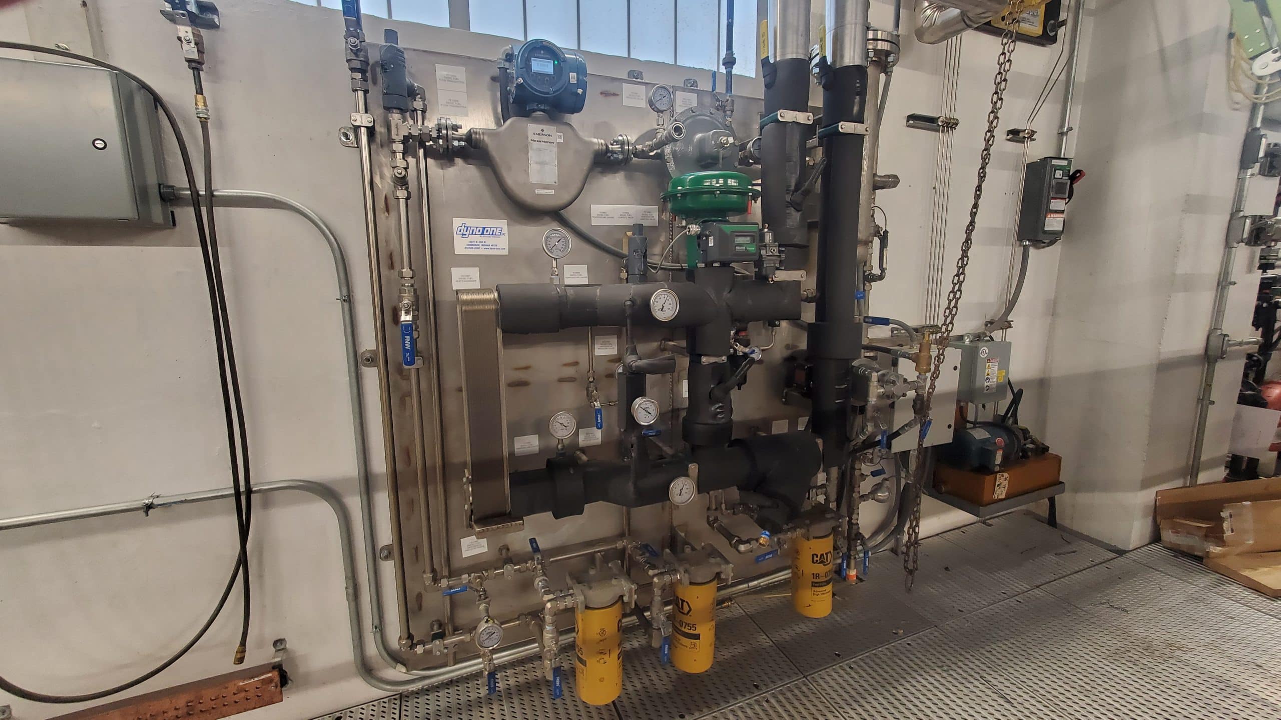 Liquid Fuel Conditioning Panel – Dyno One Inc.